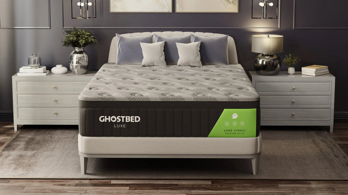 GhostBed Luxe Hybrid Mattress: The Coolest Bed in the World™ | GhostBed® Canada
