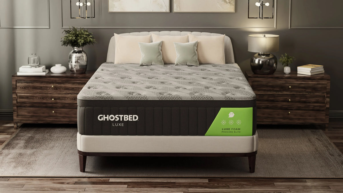 GhostBed Luxe Memory Foam Mattress: The Coolest Bed in the World ...
