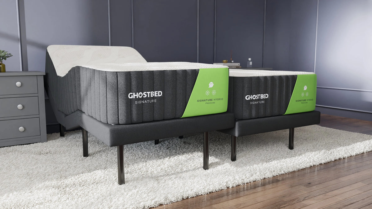 GhostBed Signature Hybrid Mattress: 12” Premium Support & Cooling ...
