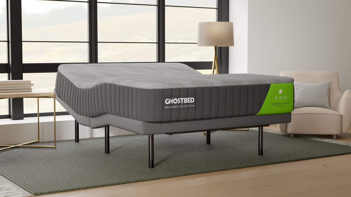 GhostBed Adjustable Bed Frame and Mattress Set | GhostBed® Canada