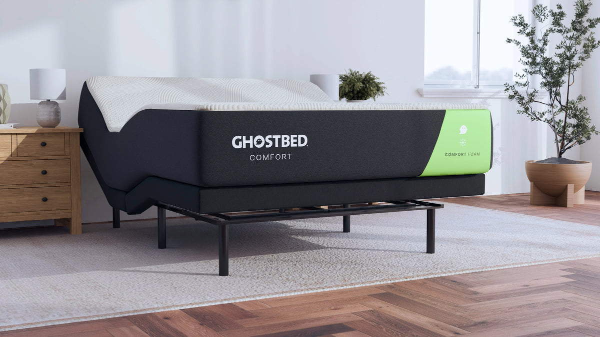 Head-to-Toe Bundle: Adjustable Bed Bundle, Mattress & More | GhostBed ...