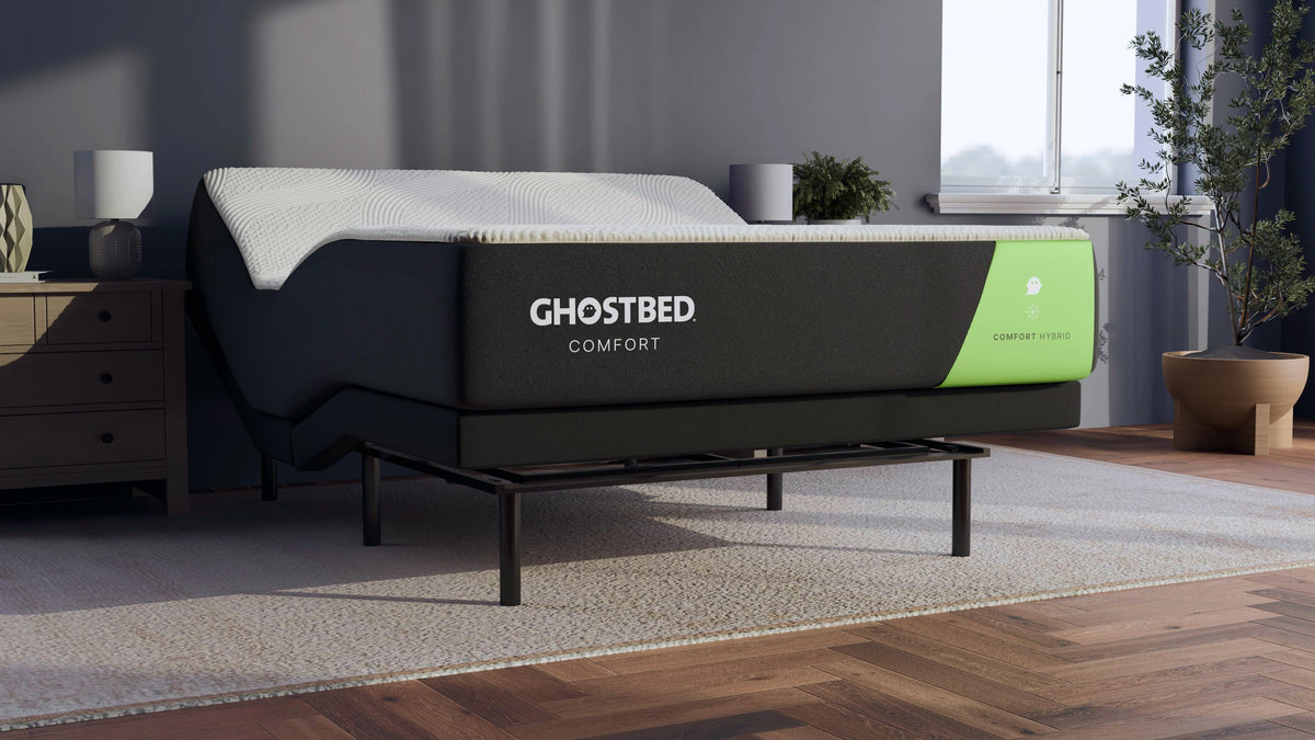 GhostBed Adjustable Bed Frame and Mattress Set | GhostBed® Canada