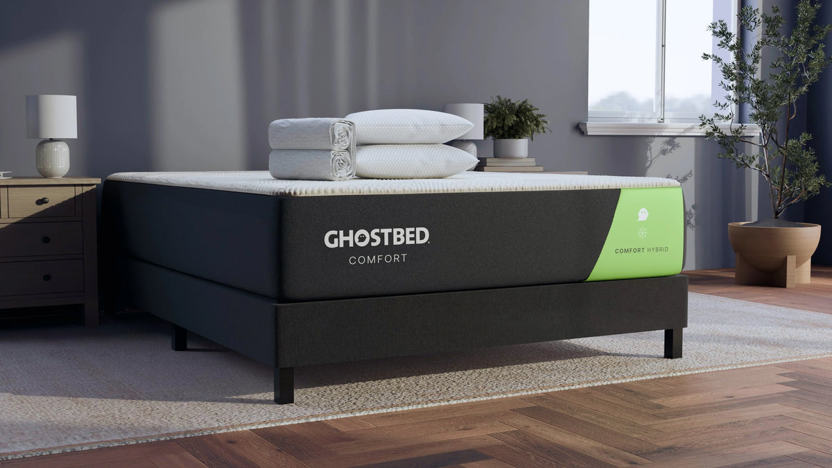 All-in-One Bed Frame Bundle: Complete Mattress Set with Foundation ...