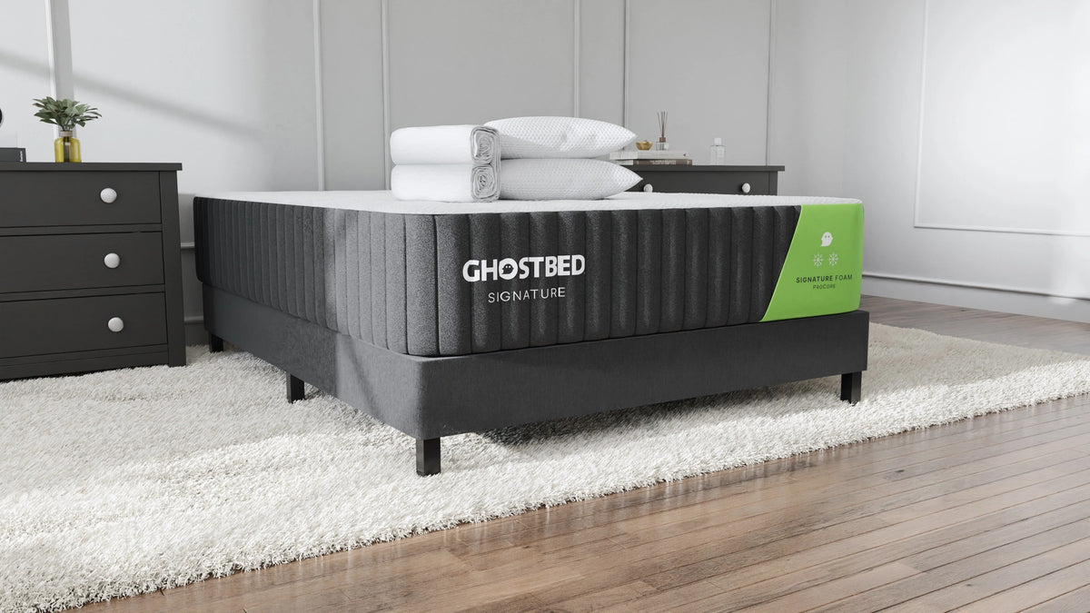 All-in-One Bed Frame Bundle: Complete Mattress Set with Foundation ...