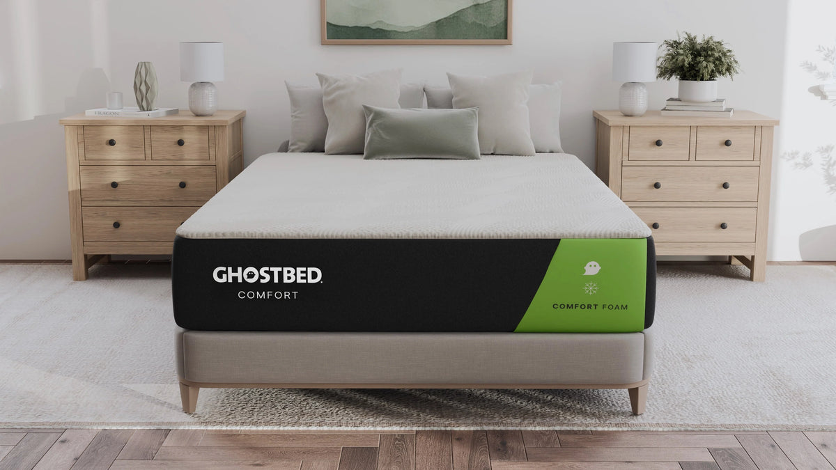 GhostBed Comfort Memory Foam Mattress: 11” Cooling & Supportive ...